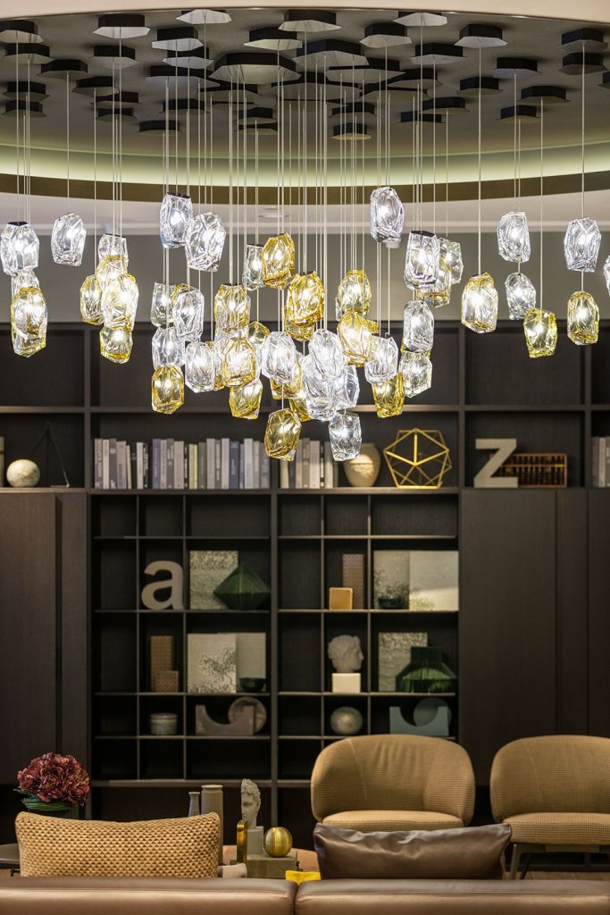 Lasvit Crystal Rock 吊燈 | LightPlus歐洲進口燈飾